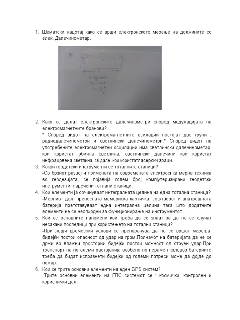 Geodezija | PDF