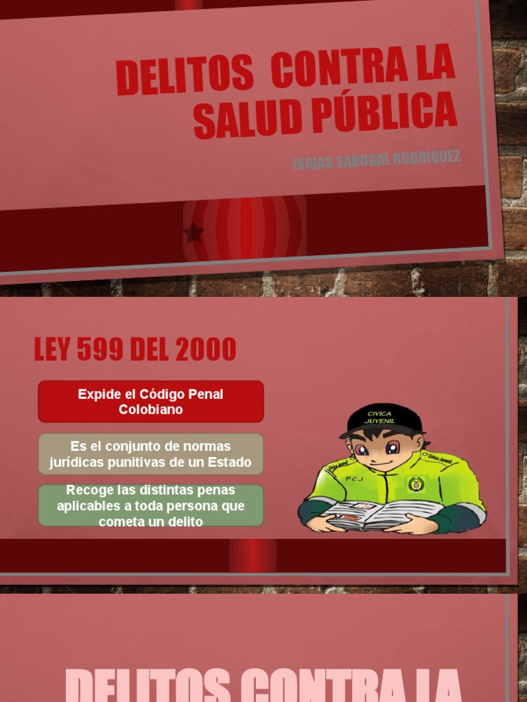 Delitos Contra La Salud Pública Pdf Alimentos Violación