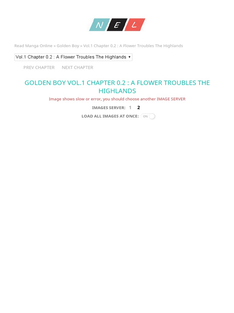 Golden Boy Vol.1 Chapter 3 - A Flower Troubles The Highlands | PDF