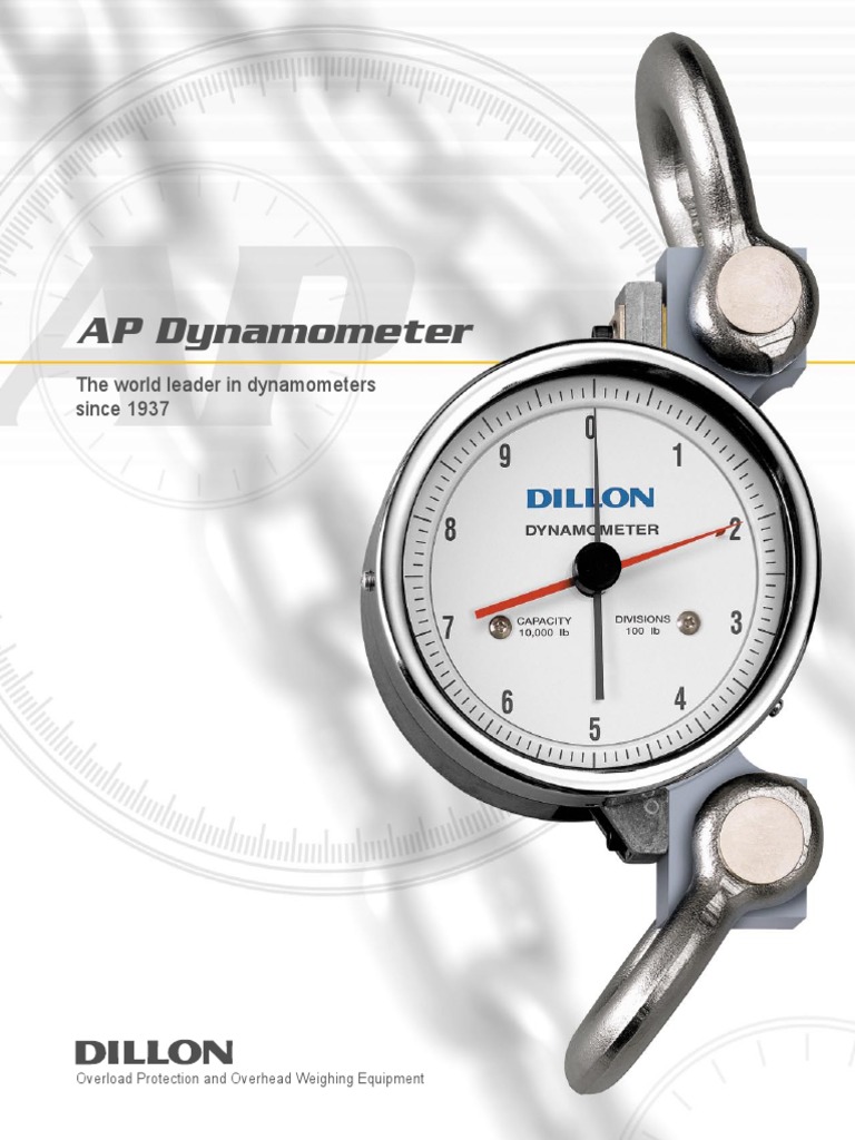 Dynamometro Catalogo | PDF | Calibration | Equipment