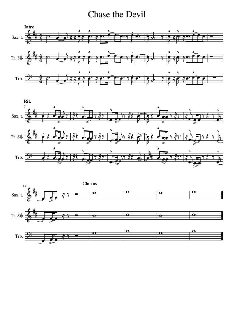 Chase The Devil | PDF