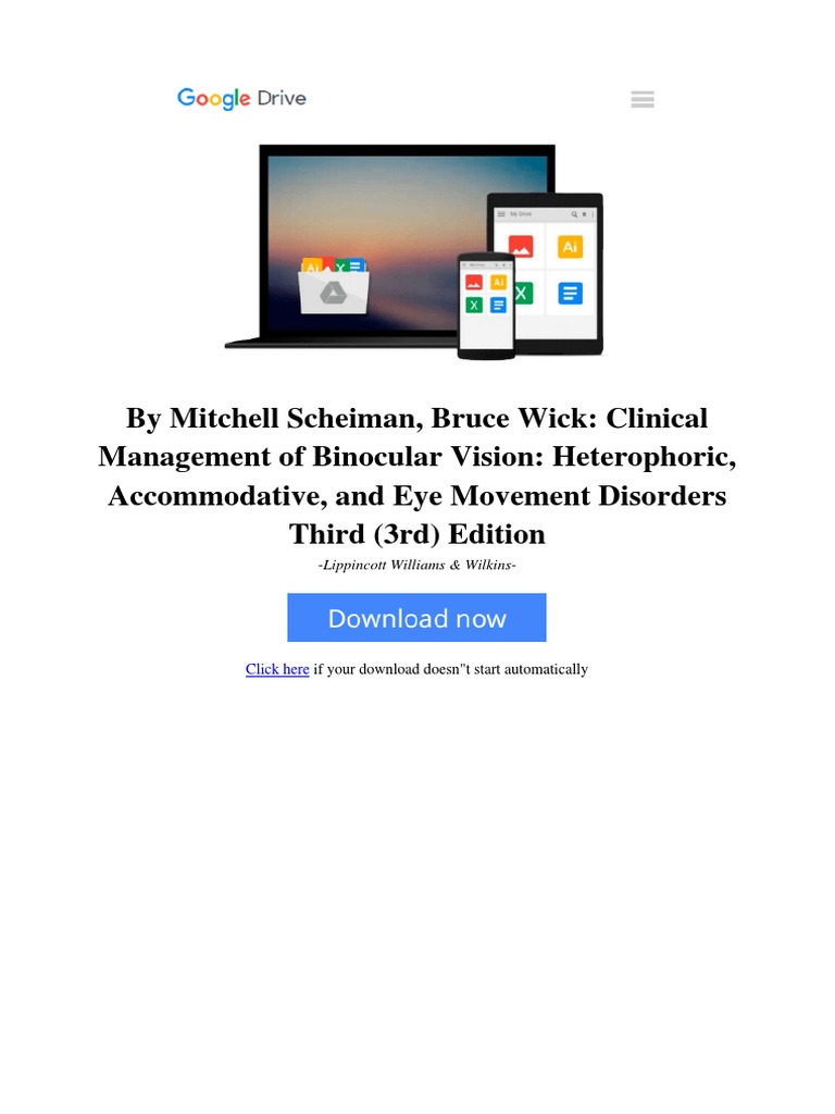 By Mitchell Scheiman Bruce Wick Clinical Management of Binocular Vision ...