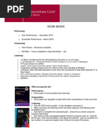 GCSE Music Composition Brief | PDF | Musical Compositions | Sheet Music
