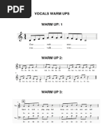 Dokumen - Tips - 50 Awesome Choir Warm Ups Cheat Sheet PDF | PDF ...