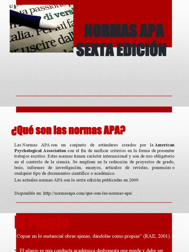 Normas Apa | PDF | Plagio | Tecnología de información y comunicaciones
