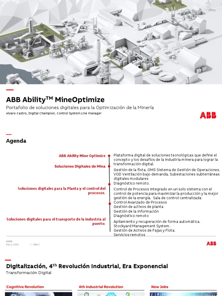 ABB Ability Mine Optimize - Esp PDF | PDF | Informática | Science
