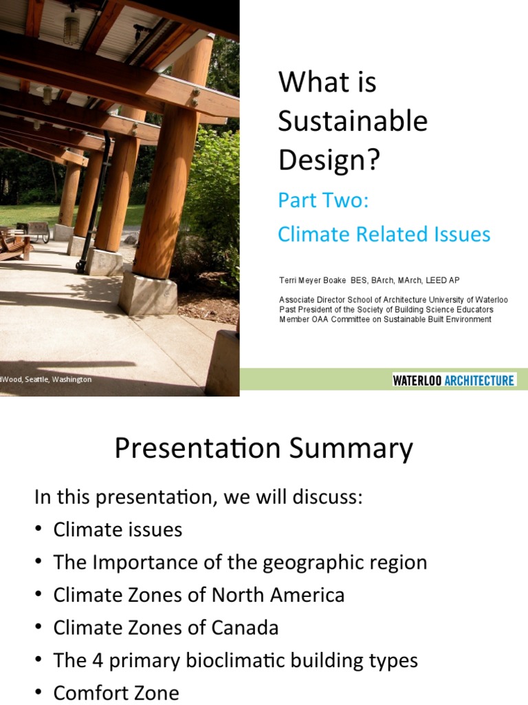 Sustainable Design Principles 2 | PDF | Building | Natural Environment