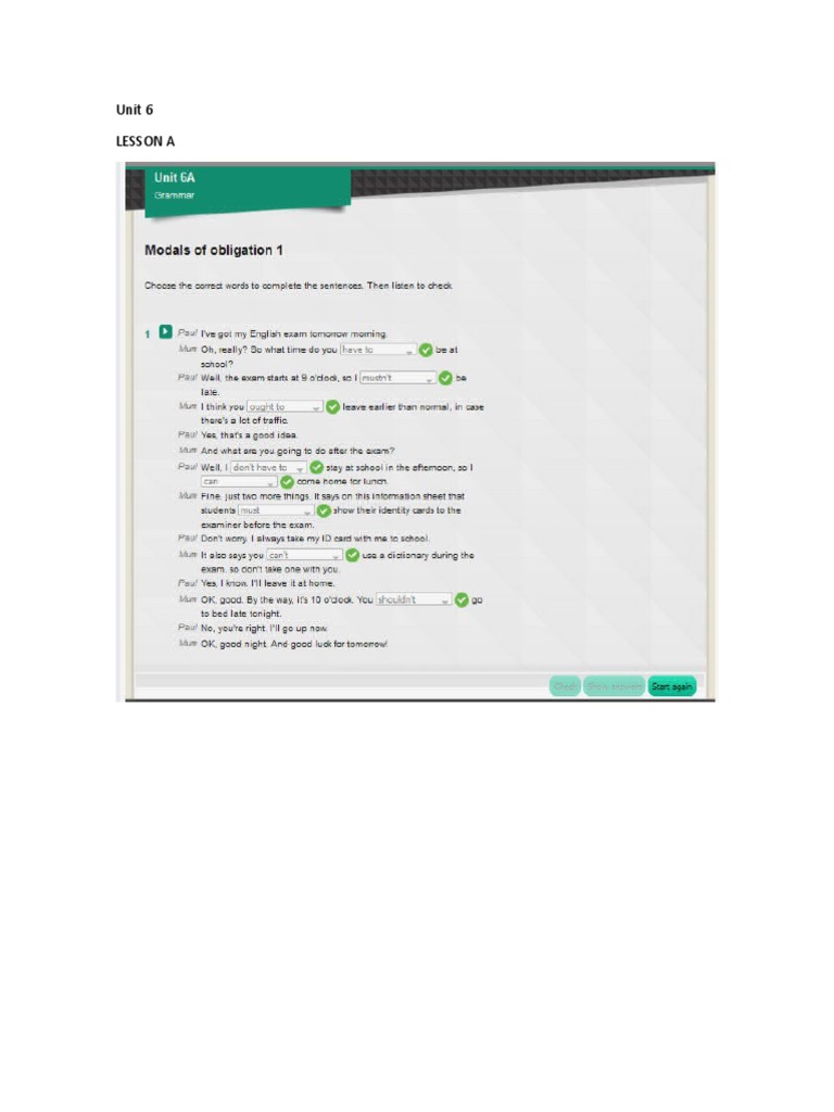 Unit 6 y 7 | PDF | Alimentos