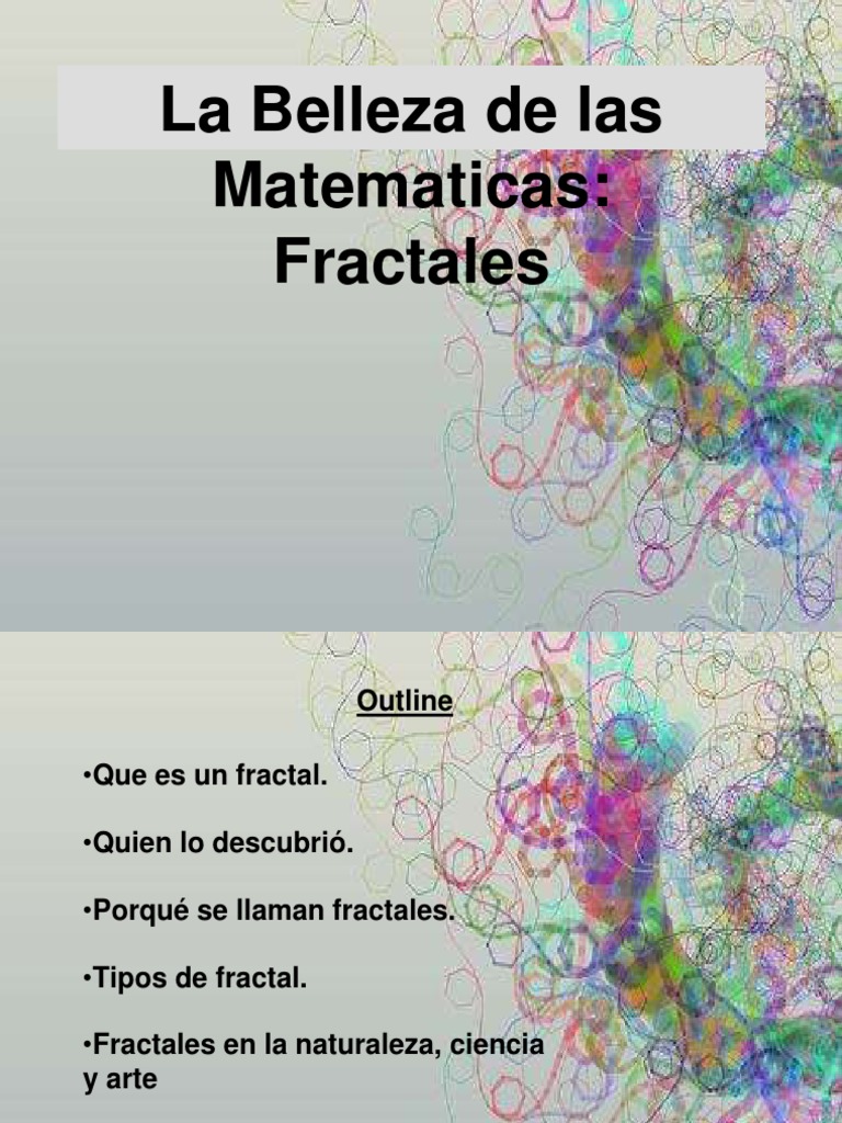 Que Es Un Fractal | PDF | Fractal | Conceptos matemáticos