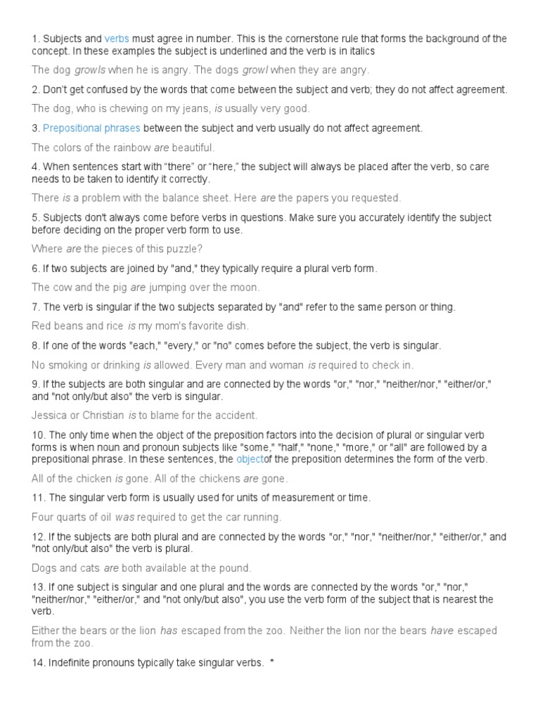 Growls Growl: Verbs | Download Free PDF | Grammatical Number | Verb