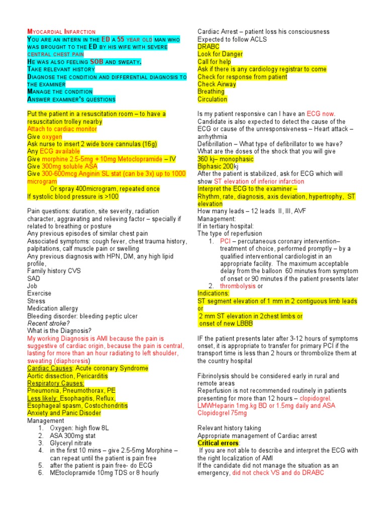 Myocardial Infarction | Download Free PDF | Myocardial Infarction ...