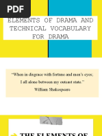 Key Elements of Drama Explained | PDF | Plot (Narrative) | Monologue
