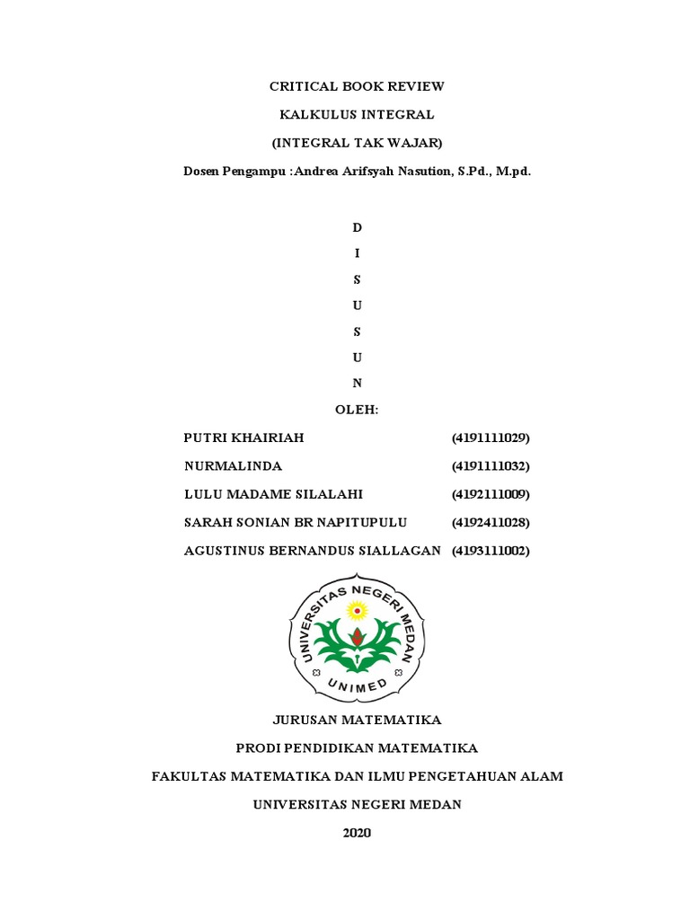 CBR Kalkulus Integral | PDF