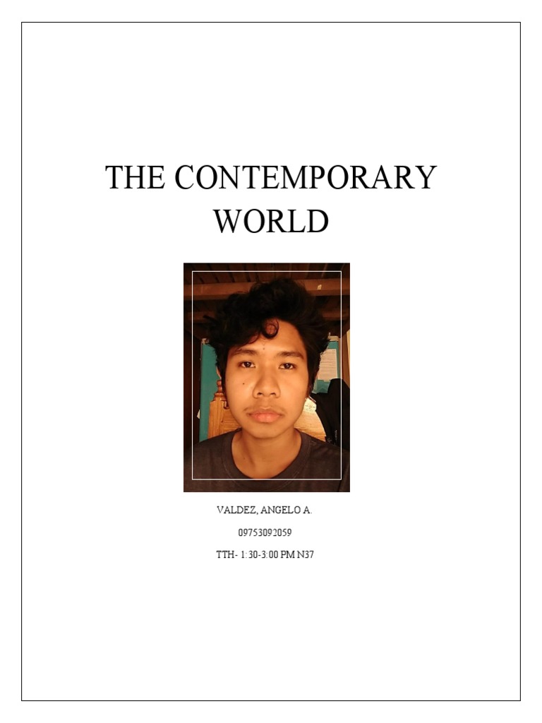 The Contemporary World | PDF | Emigrants | Religion And Belief