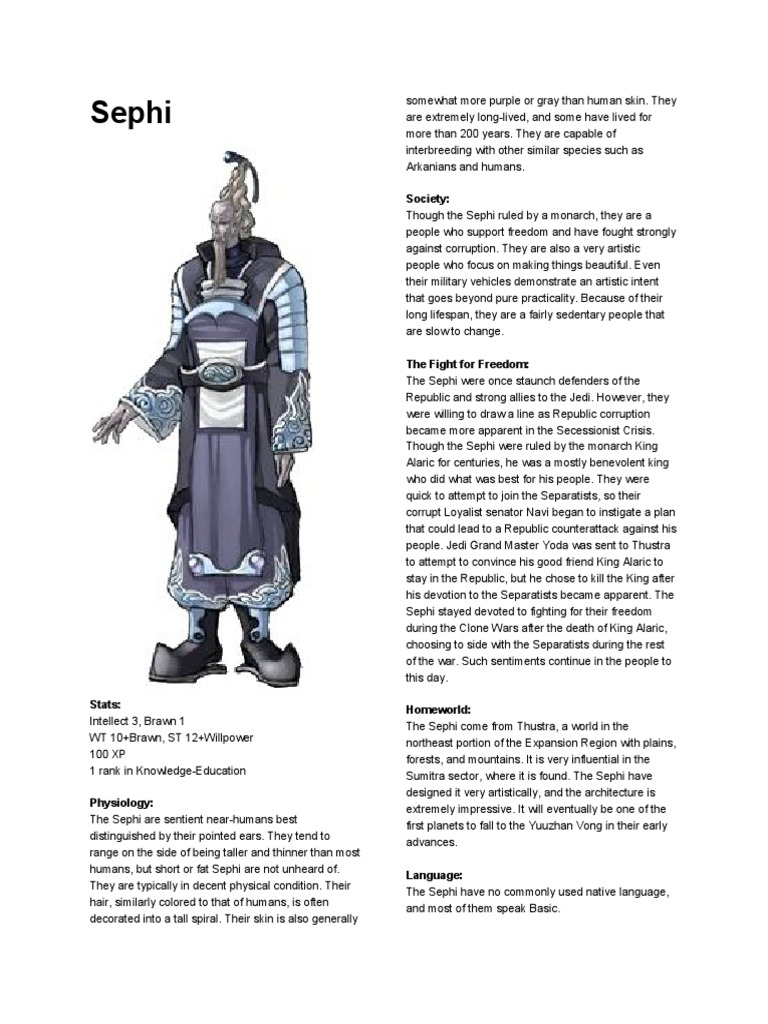 Sephi | PDF | Jedi | Unrest