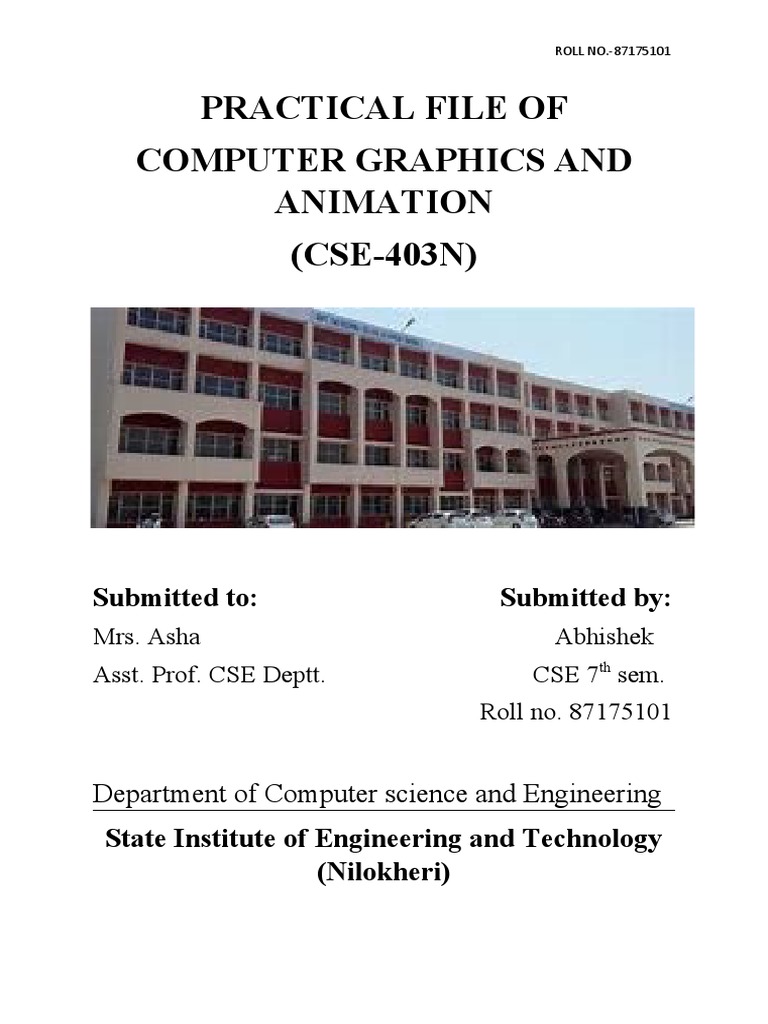 CG Practicals | PDF | Computer Programming | Computer Science