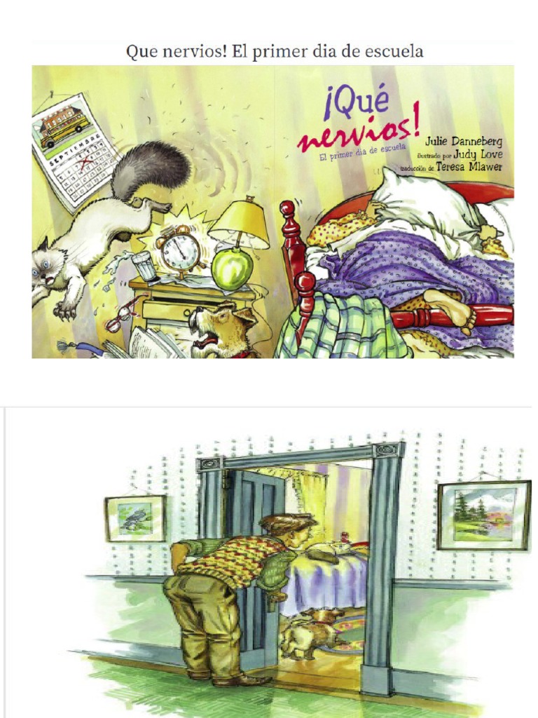 cuento que nervios el primer dia de escuela 4 básico | PDF