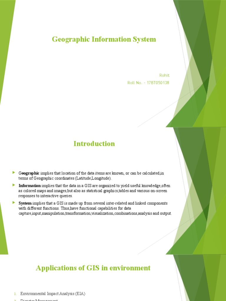 Geographic Information System | PDF | Geographic Information System ...