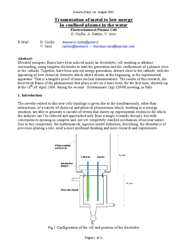 Electroplasma Eng | PDF | Nuclear Reaction | Neutron