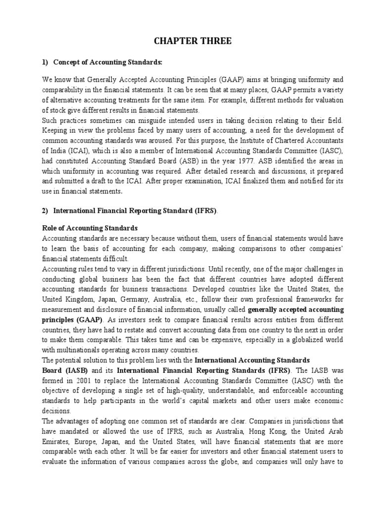 Unit Three | PDF | International Financial Reporting Standards ...