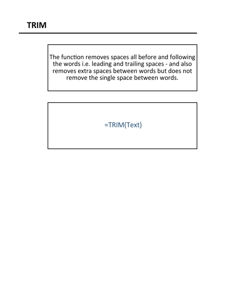An overview of Excel functions for text manipulation and analysis ...