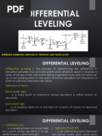 Differential Levelling | PDF | Surveying | Geophysics