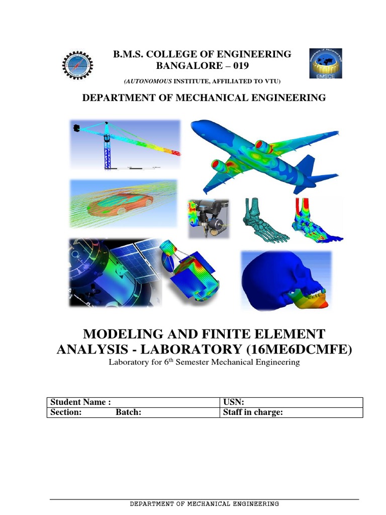 Mfelab PDF | PDF | Finite Element Method | Stress (Mechanics)