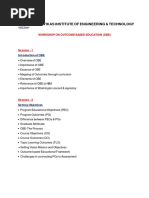 Template of OBE Course Outline | PDF