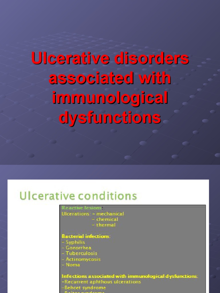 Autoimmune Ulcerative Conditions | PDF | Systemic Lupus Erythematosus ...