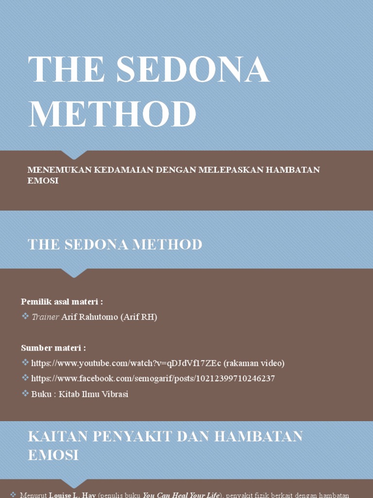 Sedona Method | PDF