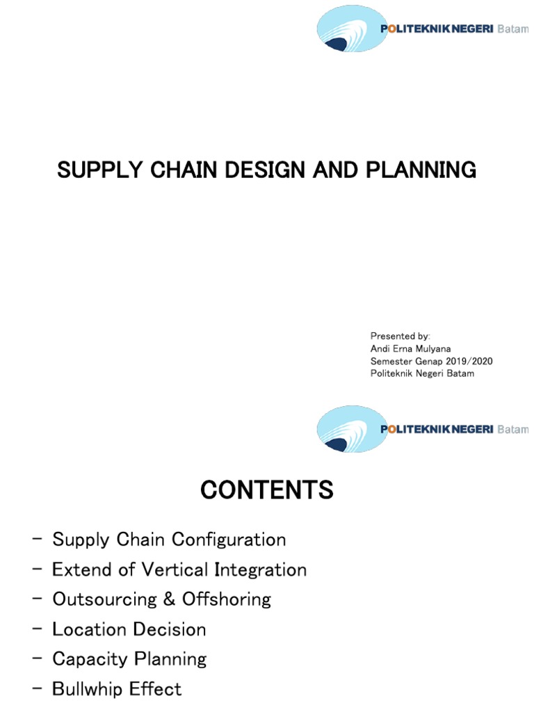 4 SC Design and Planning | PDF