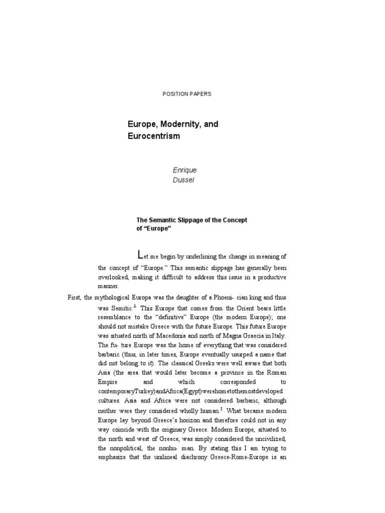 Dussell, Enrique., (Ms 465-478) | PDF | Byzantine Empire | Greece