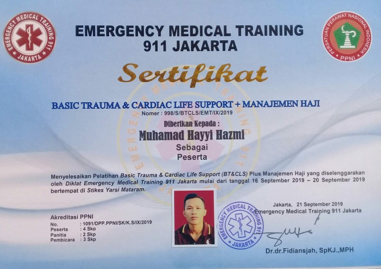 Sertifikat BTCLS-dikompresi | PDF