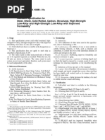 Astm A 366 (A1008) | PDF | Steel | Sheet Metal