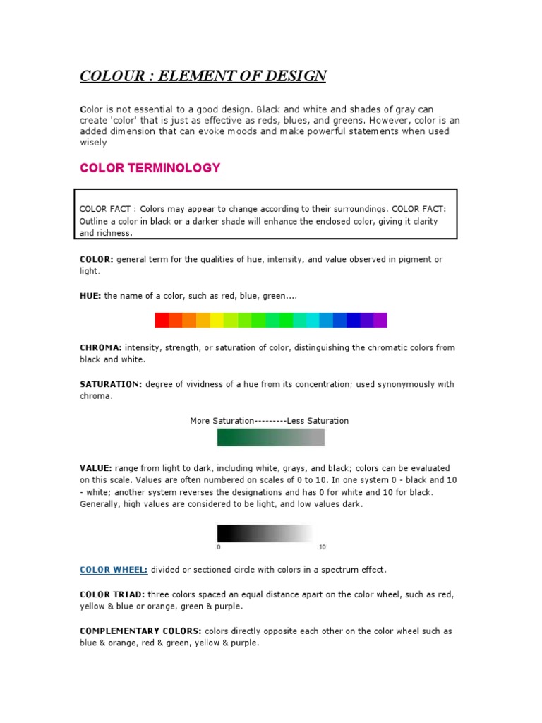 Colour Design | PDF | Vision | Color
