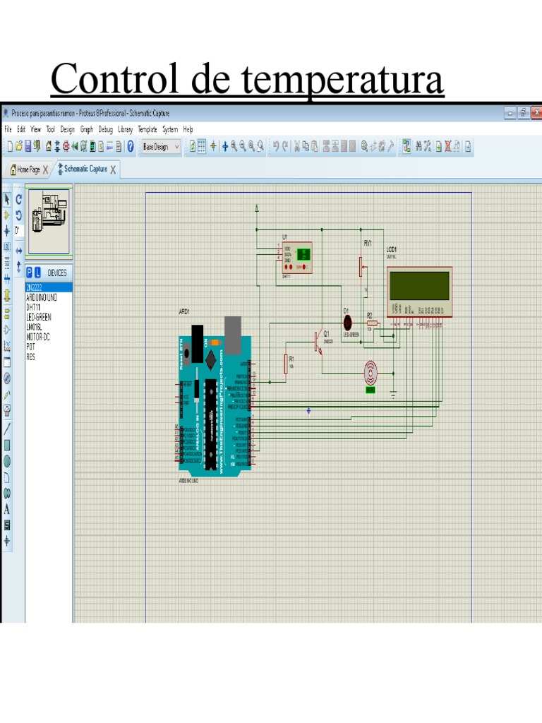 Control de Temperatura con Arduino | PDF | Transistor | Arduino