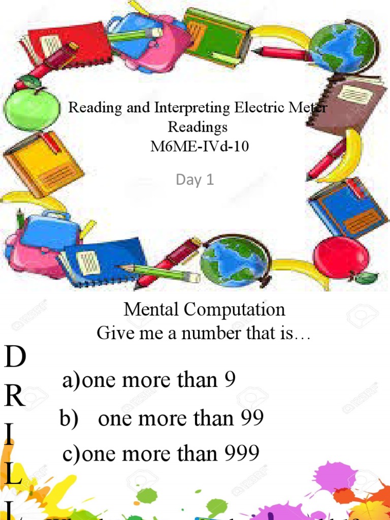 Reading and Interpreting Electric Meter Readings Day 1 | PDF | Kilowatt ...