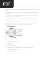 Stereonet Plotting Guide for Geology | PDF | Geometry | Space