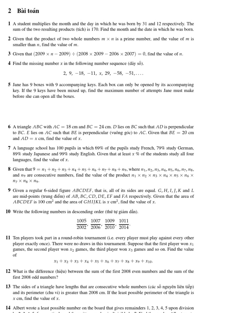 APMOPS 72 Problems and Solutions PDF | PDF