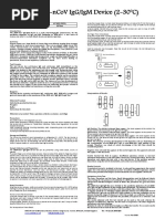 Fisher Healthcare Sure Vue Signature Mono Test Kit Instruction Sheet ...