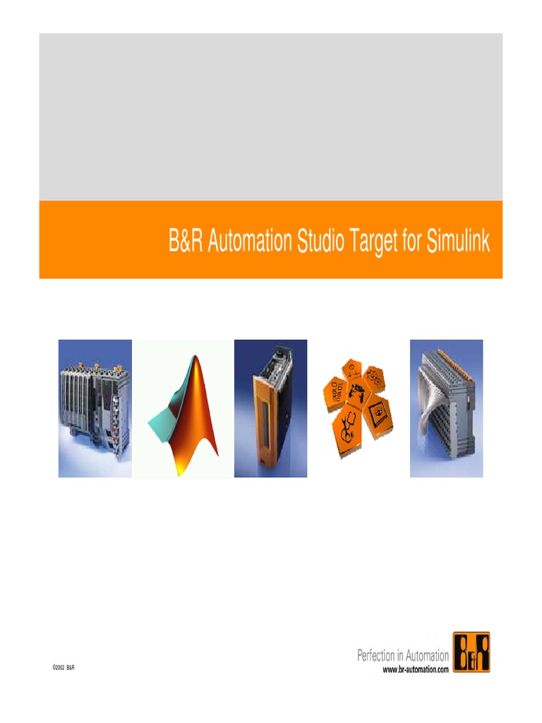 B&R y Simulink | PDF | Automation | Matlab