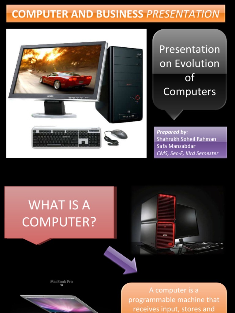 Computerpresentation | PDF | Computer Data Storage | Integrated Circuit