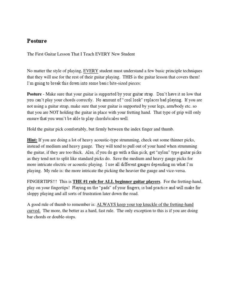 06 Posture PDF | PDF