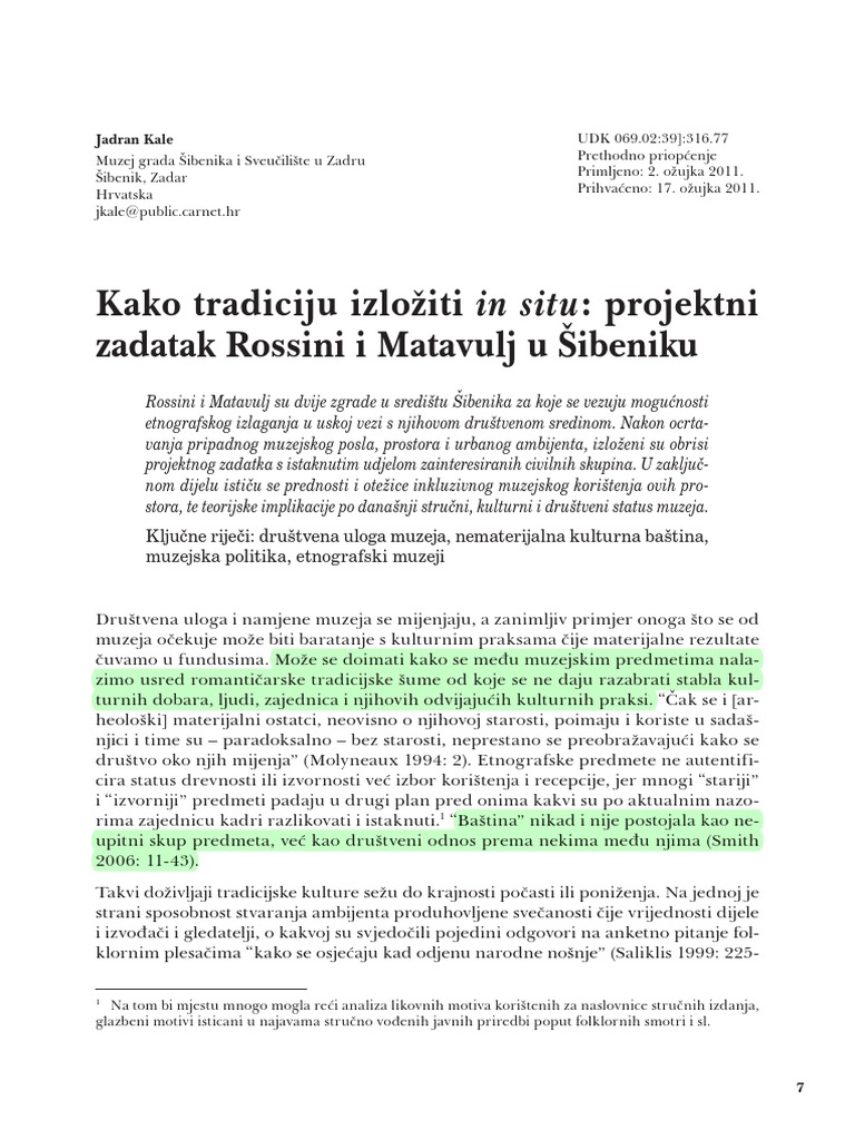 Jadran Kale HR | PDF
