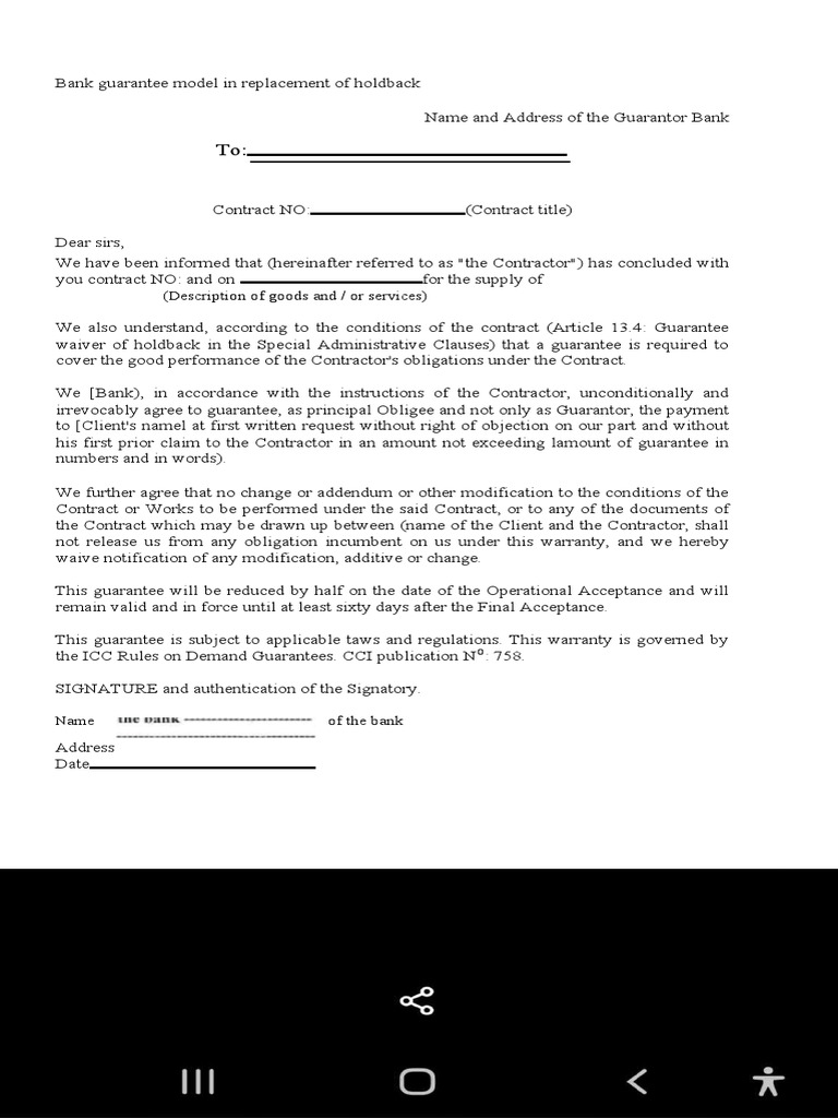 Description of Goods and / or Services | PDF