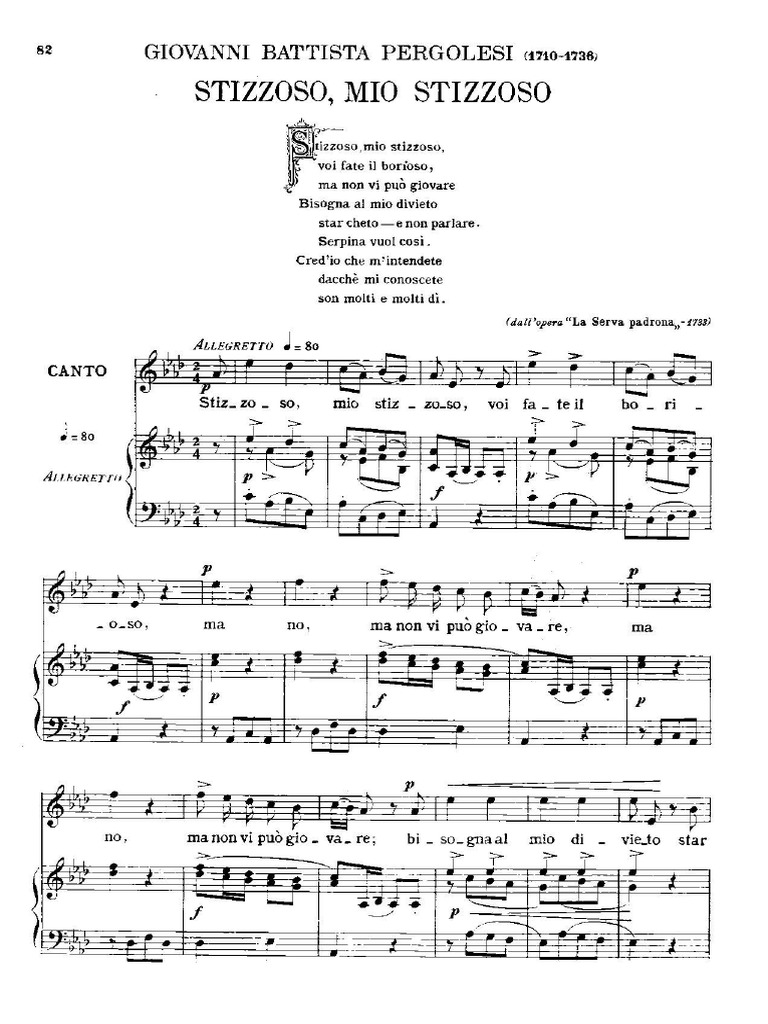 Stizzoso, Mio Stizzoso PDF | PDF