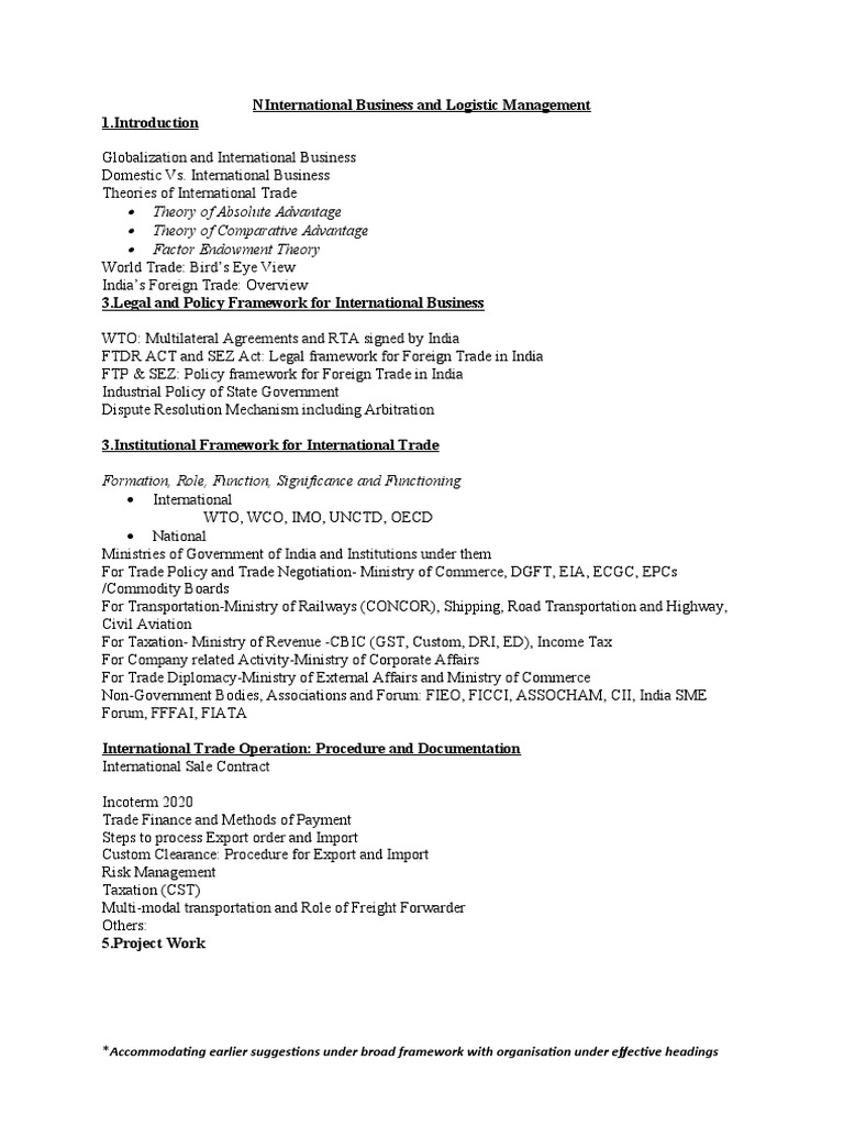 International Business Management | PDF