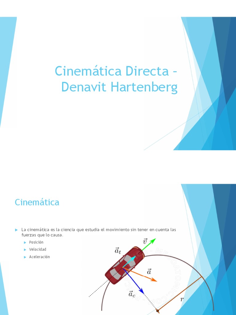 Cinematica Directa Denavit Hartenberg PDF | PDF | Rotación | Cinemática Cinematica Directa Denavit Hartenberg PDF | PDF | Rotación | Cinemática