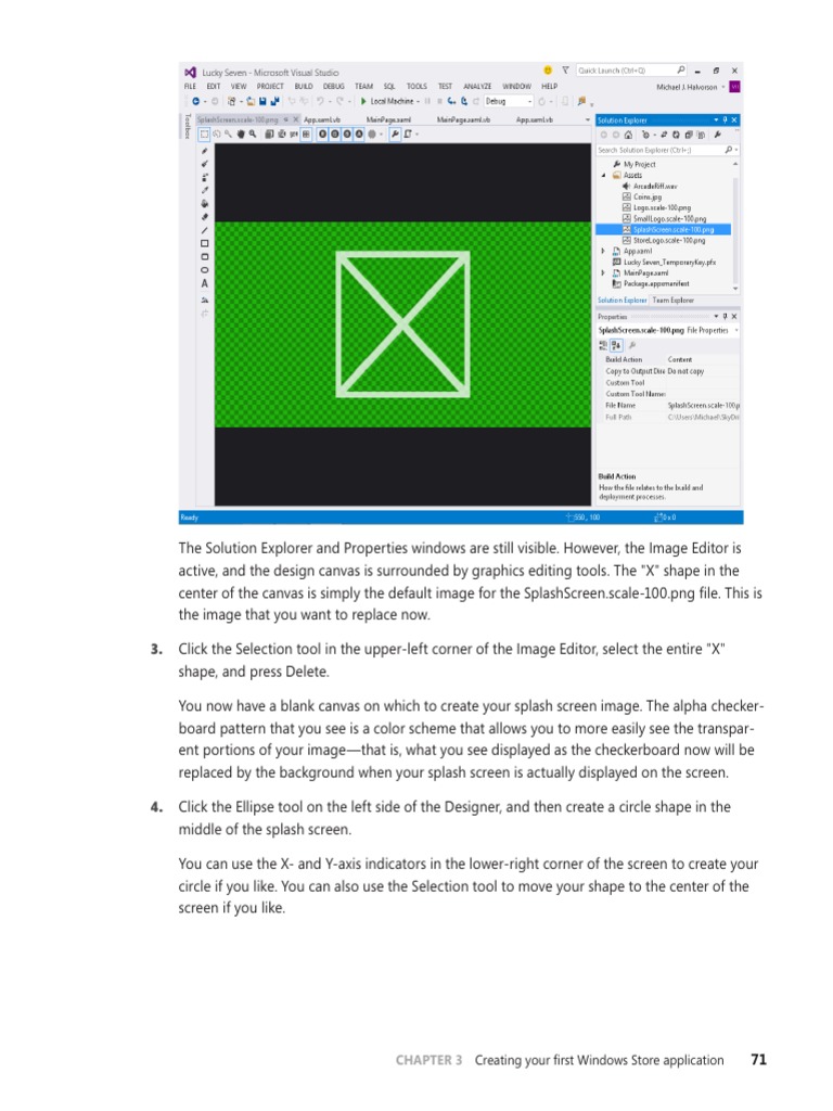 Create a Windows Store Splash Screen | PDF