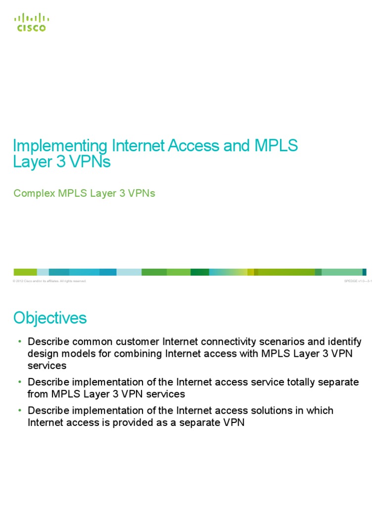 Mpls Layer 3 | PDF | Virtual Private Network | Multiprotocol Label Switching